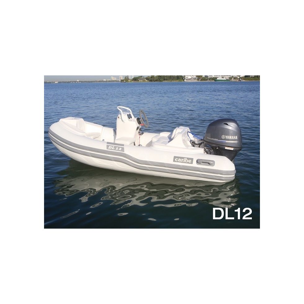 CARIBE DL12 Deluxe Dinghy / Tender, 12', Max HP: 40