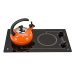 KENYON Caribbean 12 in. Radiant Glass Electric Cooktop 240V | B41602