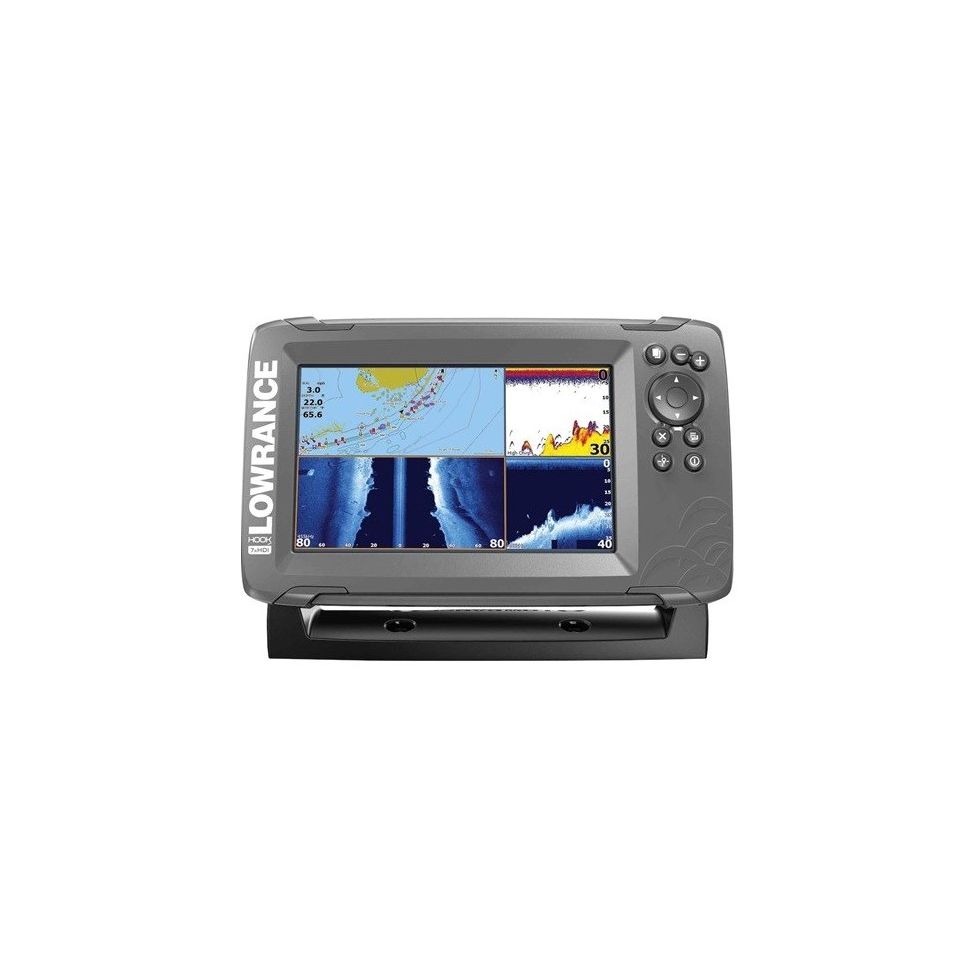 Lowrance Hook2 7 Tripleshot with Navionics Maps (US Inland)