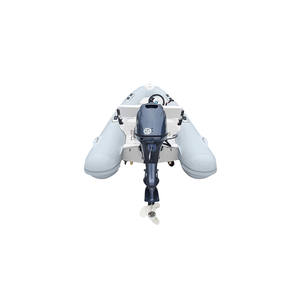 Apex A-12 RIB Eurosport - 12 ft Dinghy w/ Steering Console,