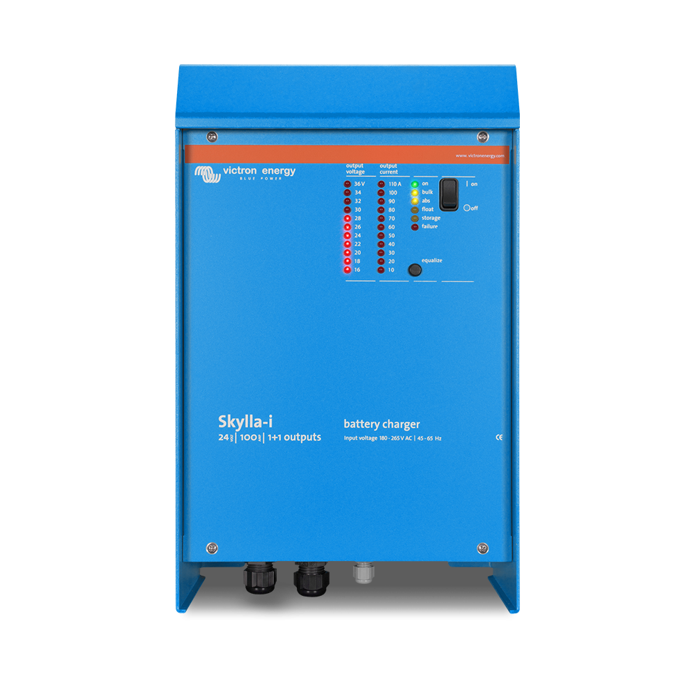 Victron Skylla-i Charger - 24 VDC - 80AMP - 2-Bank - 230 VAC | SKI024100000
