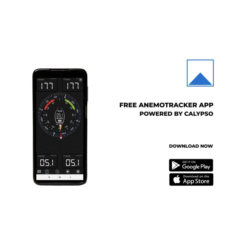Calypso Ultrasonic Portable Mini Solar Wind Meter 25 Ms