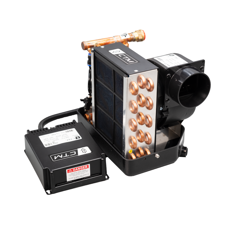 CTM AH-6H Air Handler 6,000 BTU - Flow Control Valve - 230V - 50/60HZ