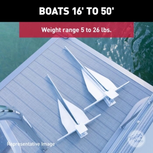 Taylor Made Legacy Series Anchor 12lb (boats 34'-40') 30102