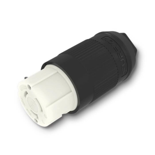 Furrion 50A (125V) Connector Cord Terminal - Black F50FMP-SS