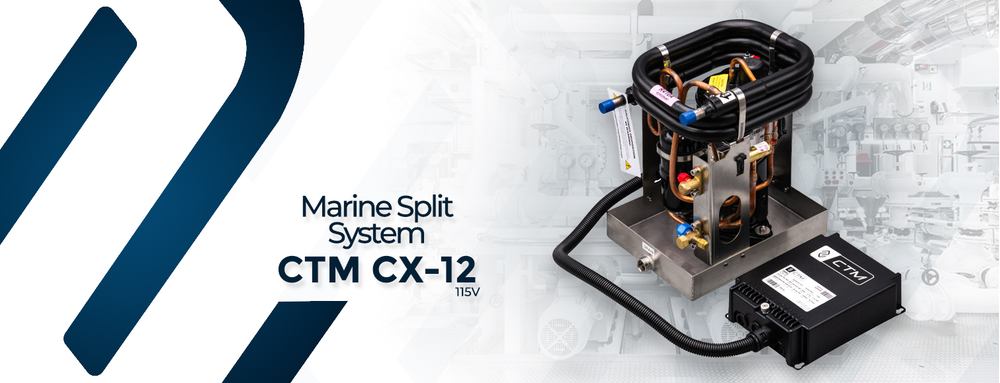CTM CX-12 12,000 BTU Condenser - Marine Split A/C Unit - 115V