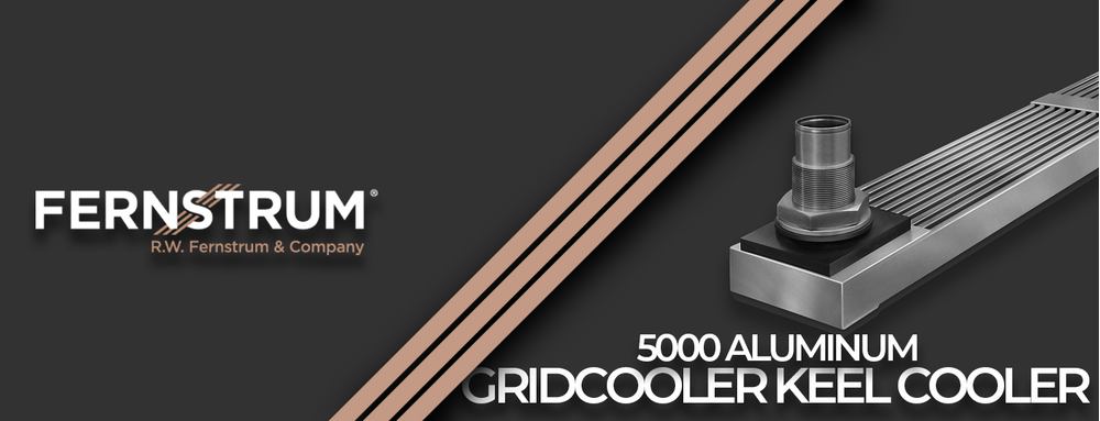 FERNSTRUM GRIDCOOLER Keel Cooler - 5000 Aluminum