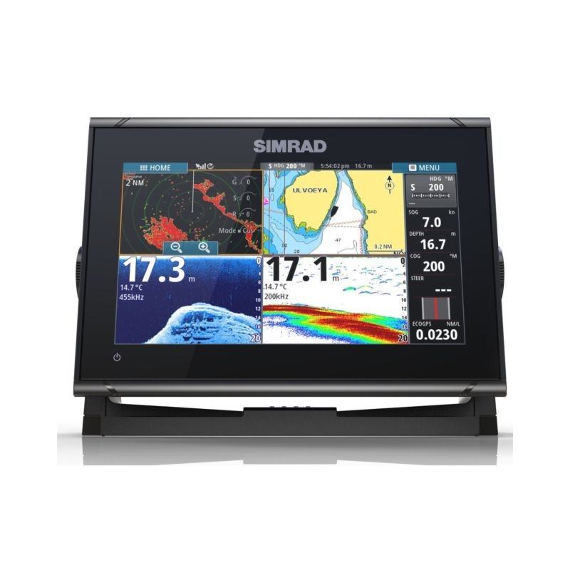 SIMRAD GO9 XSE with Basemap