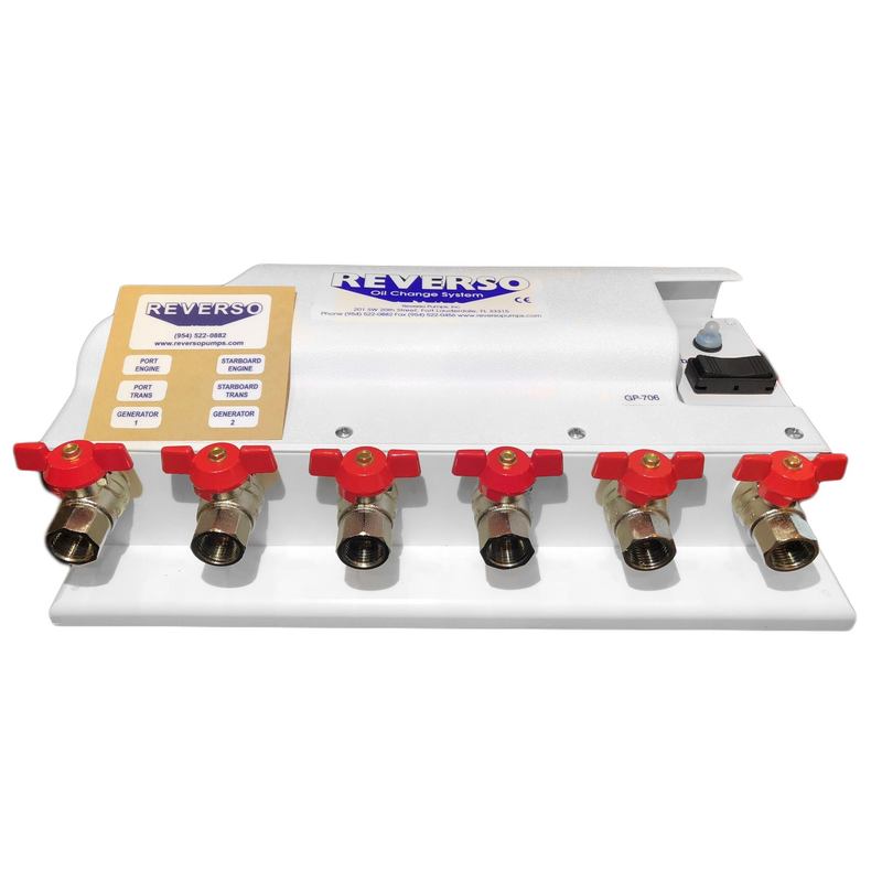 REVERSO GP-706 Oil Change System | 24V, 6 Valves | 44-2415