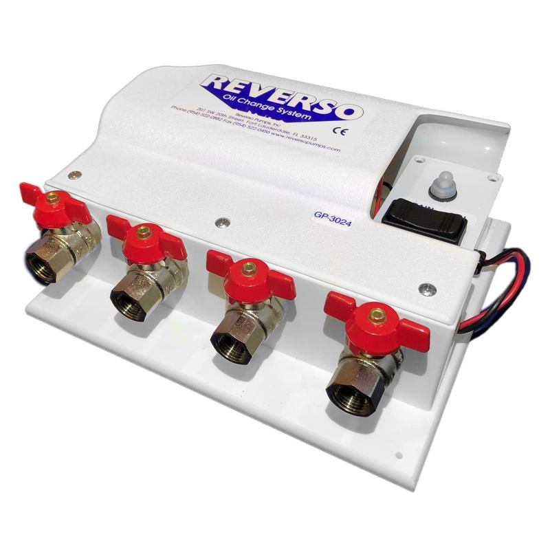 REVERSO GP-3014-24 Oil Change System | 24V, 4 Valves | 42-2359