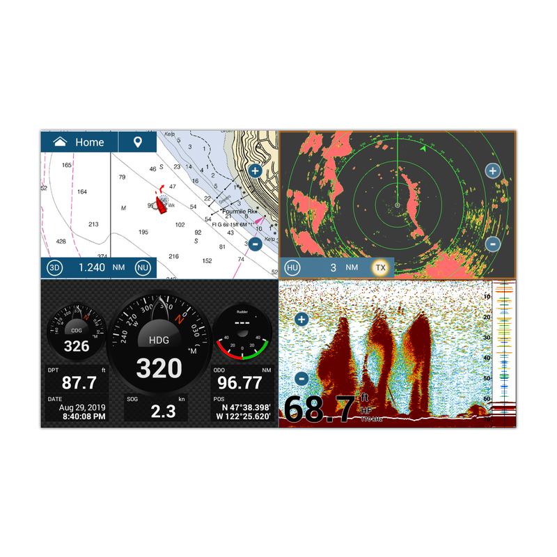 Furuno Navnet TZ Touch 3 16″ MFD & Fishfinder | Furuno TZT16F