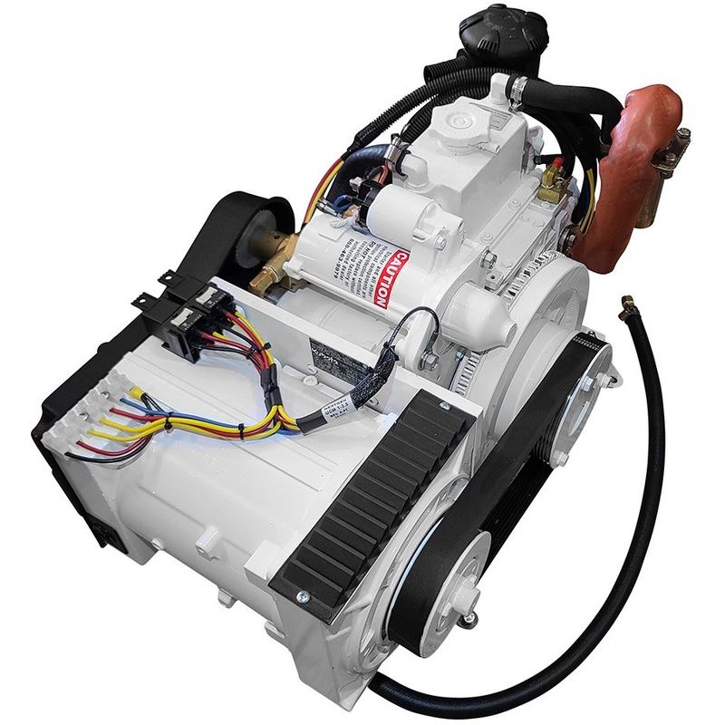 Next Gen 3.5 kW IP Marine Diesel Generator - Open Unit | UCM1-3.5