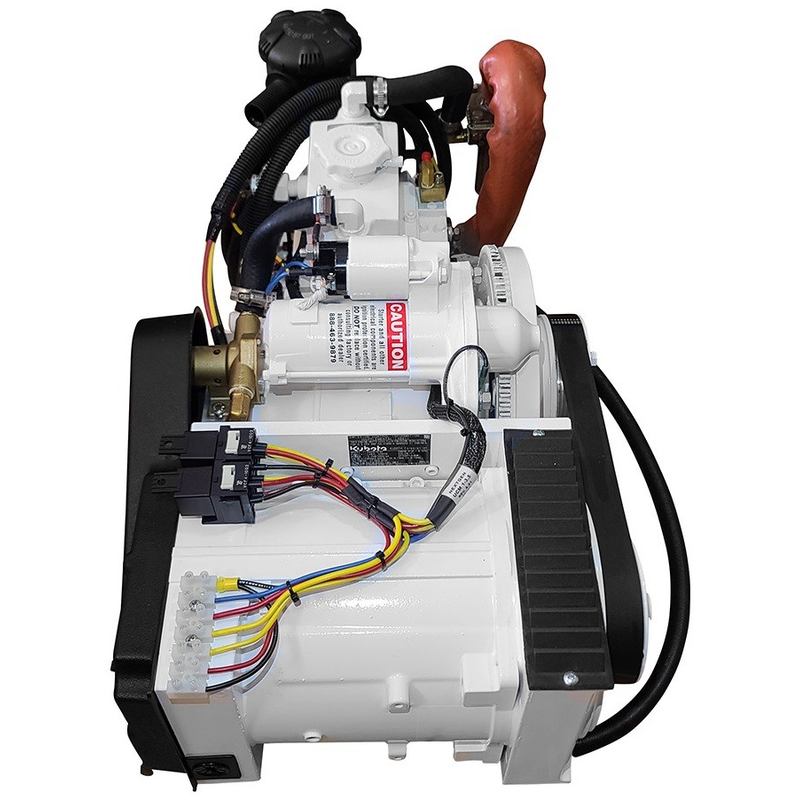 Next Gen 3.5 kW IP Marine Diesel Generator - Open Unit | UCM1-3.5