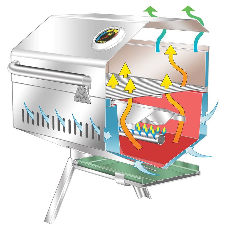 Magma Newport 2 Gourmet Series Gas Grill | A10-918-2