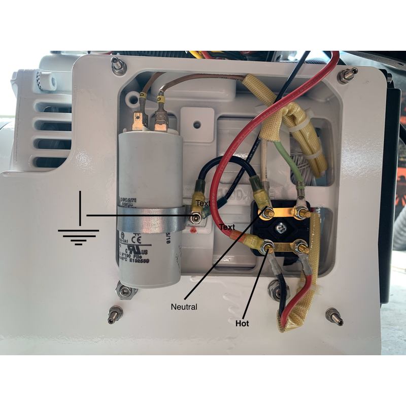 Next Gen 3.5 kW IP Marine Diesel Generator - Open Unit | UCM1-3.5