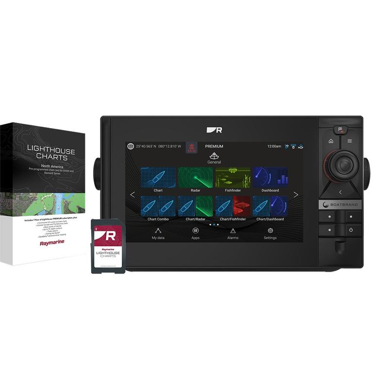 Raymarine Axiom 2 Pro 9 RVM Chartplotter/Fishfinder - Lighthouse North ...