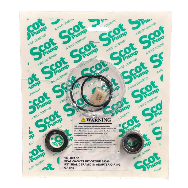 SCOT PUMP Seal Gasket Kit Group 35000 5/8"
