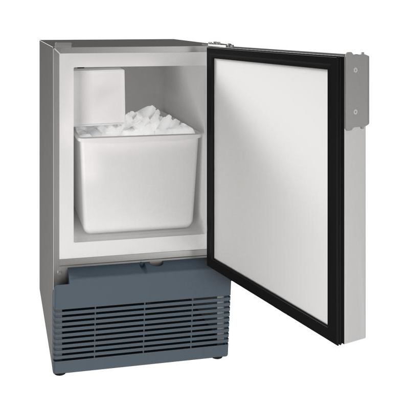 U-line 15" Stainless Steel Marine Crescent Ice Maker, 115V, MCR015