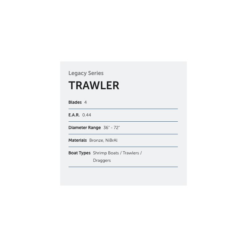 Michigan Trawler Propeller - Legacy Series