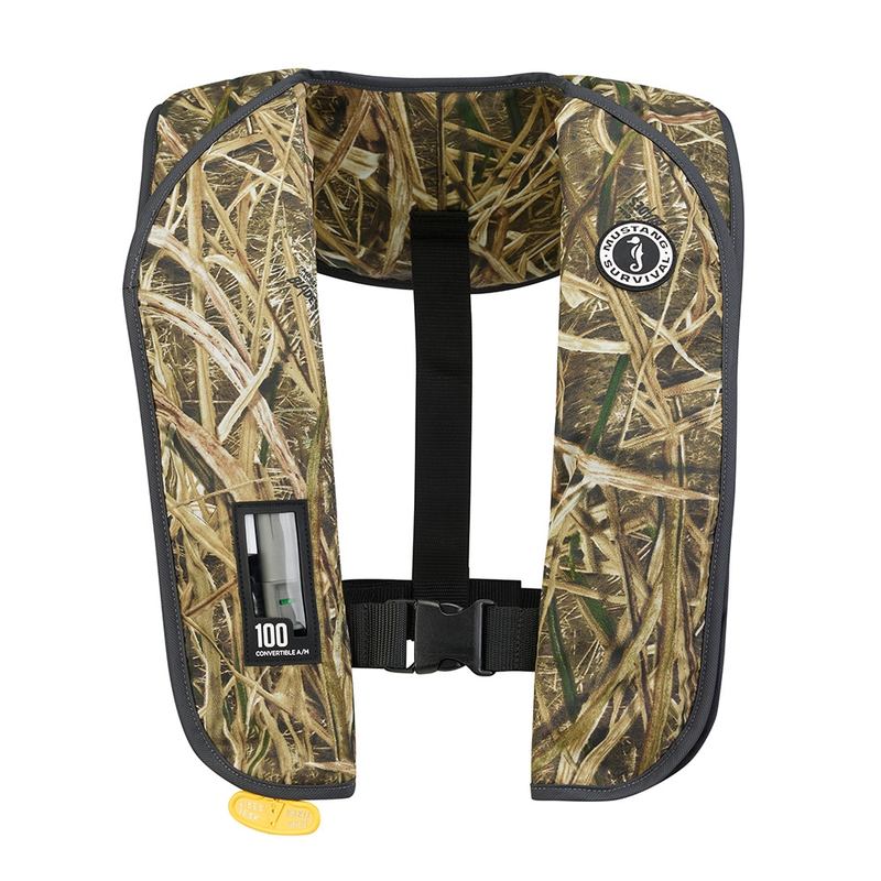Mustang MIT 100 Inflatable PFD - Camo - Automatic / Manual | MD2030CM ...