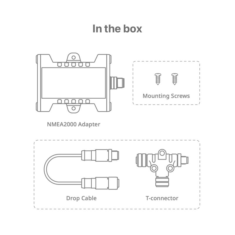 NMEA 2000 Boat Adapter - Vanemar