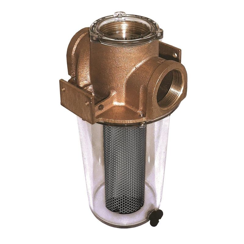 GROCO ARG-1000 Series 1\" Raw Water Strainer w/Monel Basket