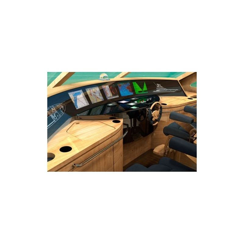 Seatronx VSRT-213 Sunlight Readable Touchscreen Display - 21.3" - 9 Inputs