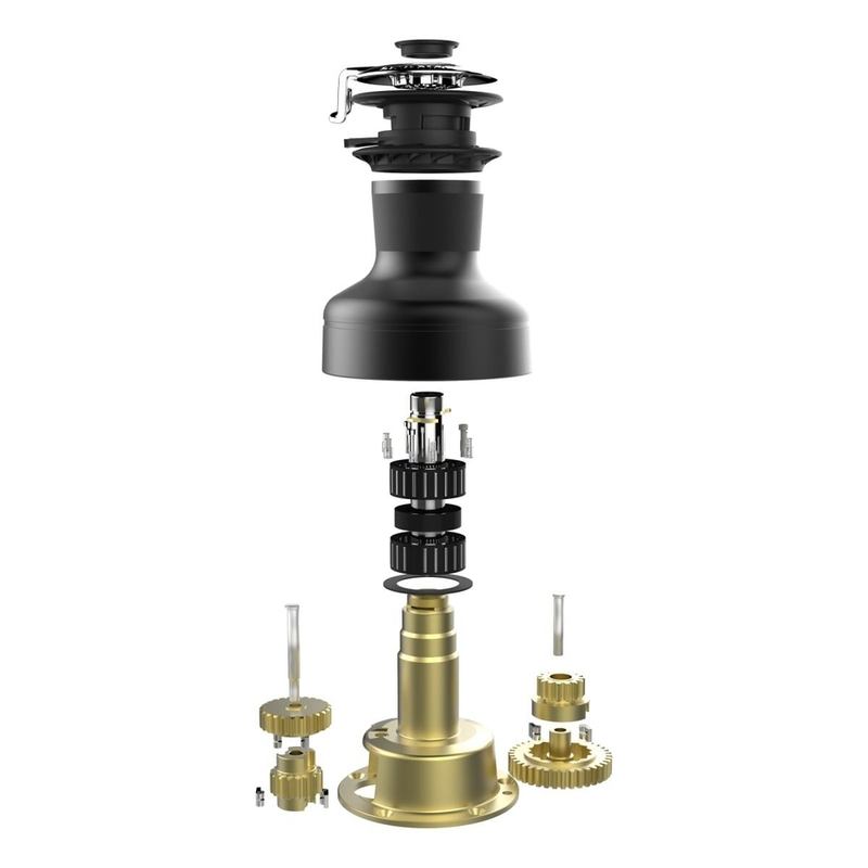 Lewmar 40ST EVO Self Tailing Alloy Winch Black