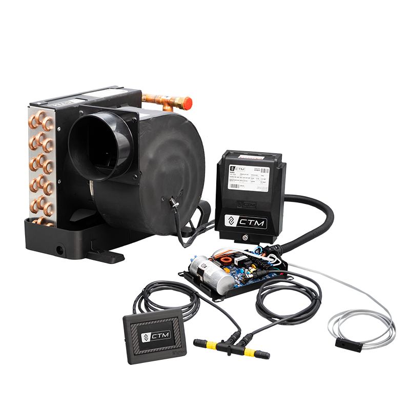CTM AH-6HN Air Handler 6,000 BTU - Flow Control Valve - 230V - 50/60HZ ...