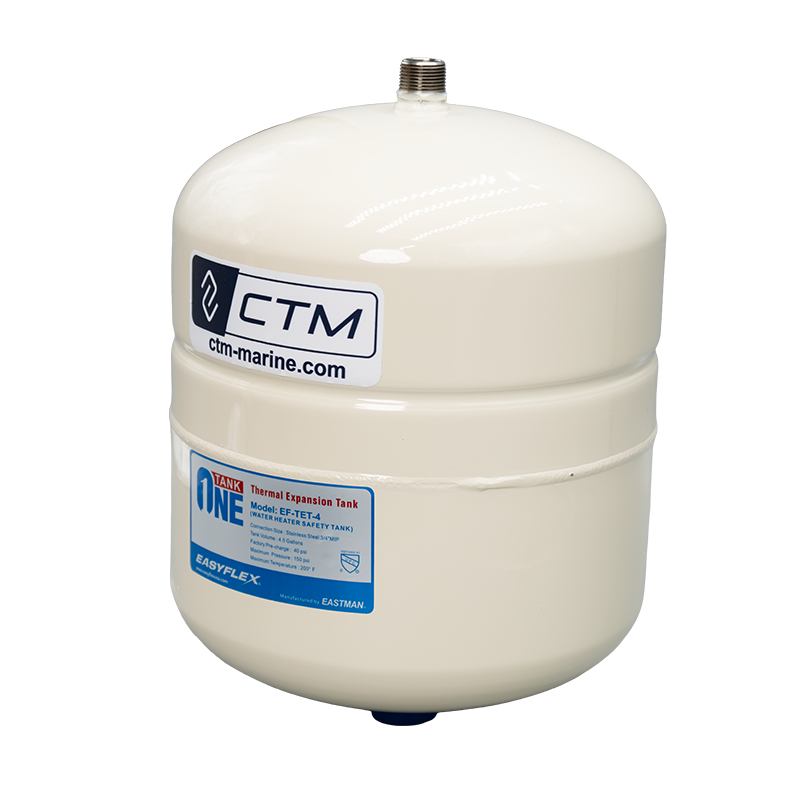 CTM 2-Gallon Expansion Tank – Up to 30 Tons, 1/2” MPT Connection
