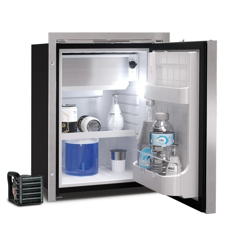 VITRIFRIGO Sea Steel C42LX OCX2 Refrigerator with Freezer, 1.5 Cu. Ft.