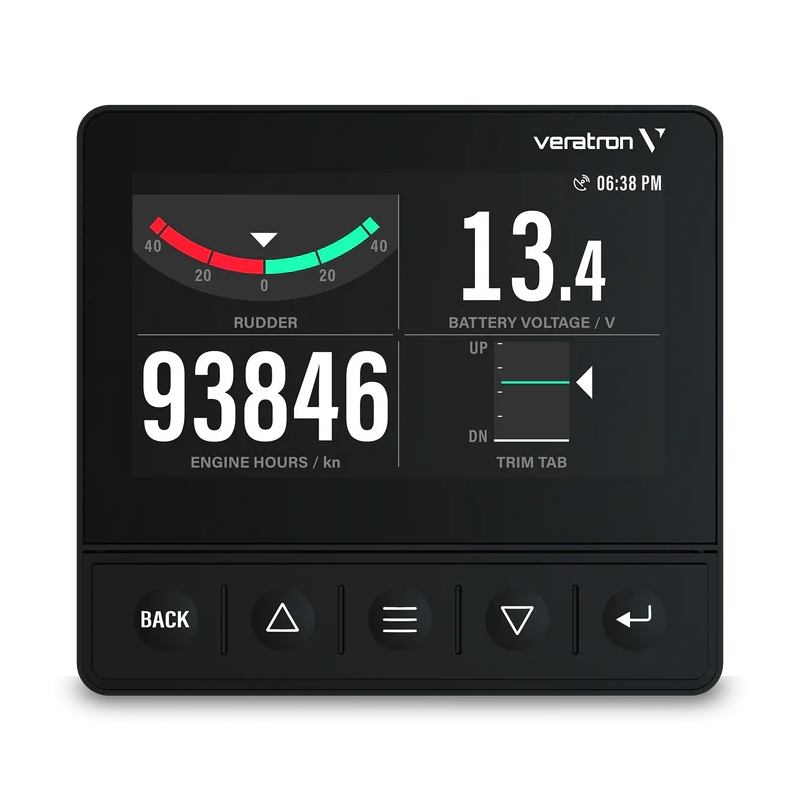 OL 43 TFT Marine Display – 4.3” Smart Engine & System Monitoring ...
