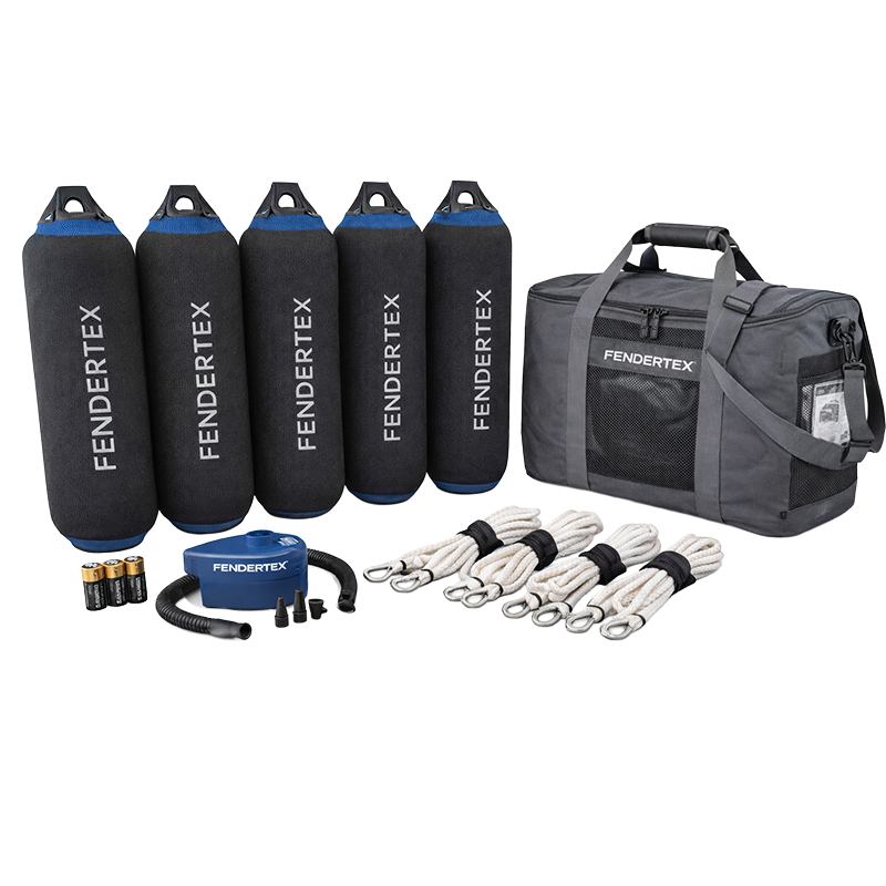 Fendertex Dock C104 Package – Complete Fender Kit for Boats 20ft to 50ft