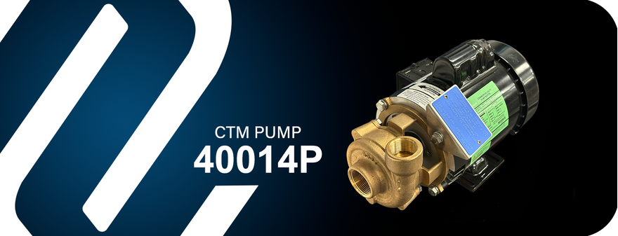 CTM Pump - 40014P - 3000 GPH - 115/230V 50/60Hz / 3.31in Impeller